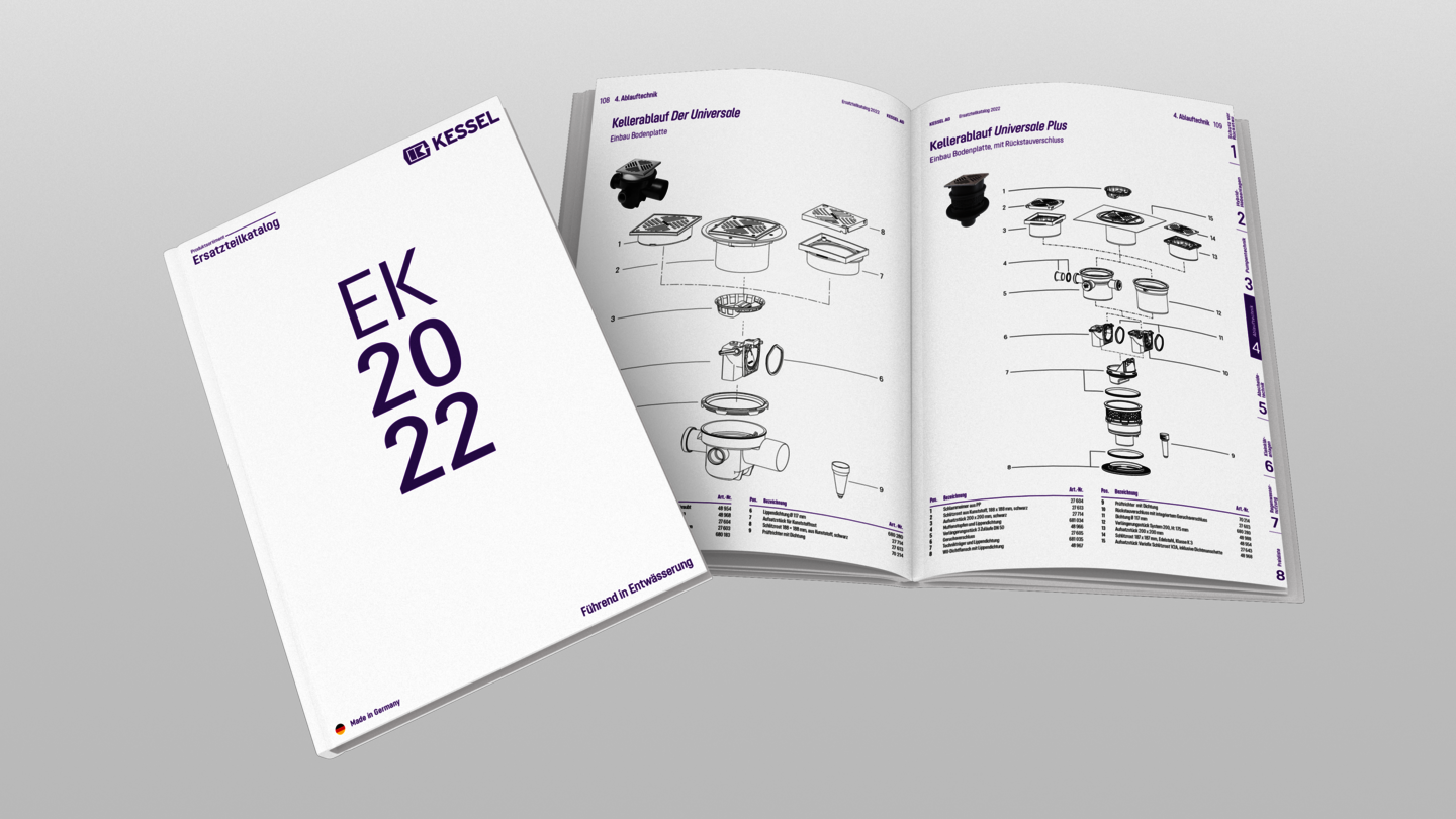Spare parts - KESSEL - Leading in drainage