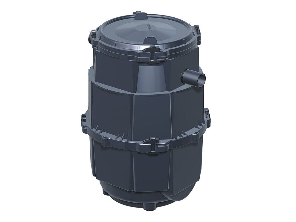 EasyClean free Modular grease separator - KESSEL - mastering water