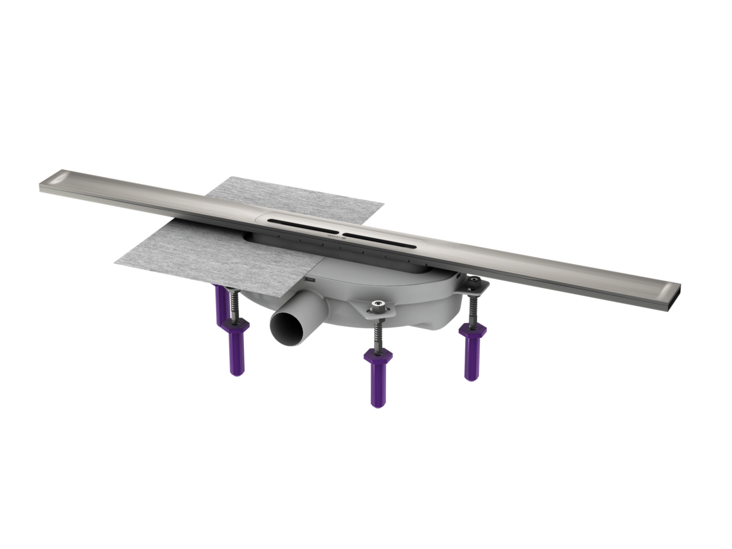 Linearis Infinity shower channel - KESSEL - mastering water