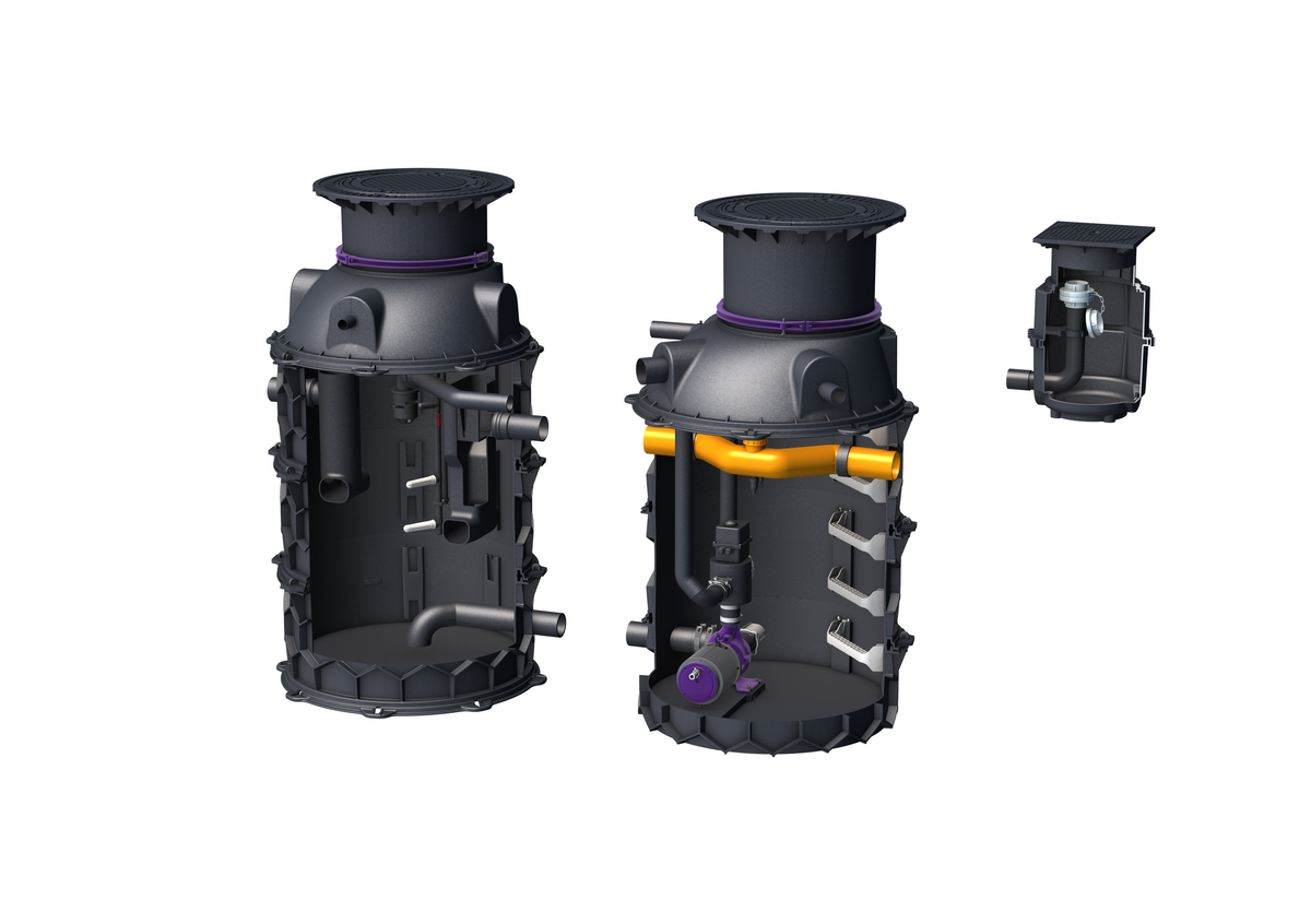 EasyClean ground Auto Mix & Pump - KESSEL - mastering water