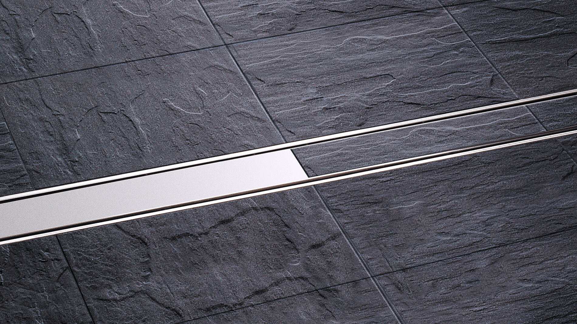 Linearis Compact shower channel - KESSEL - mastering water