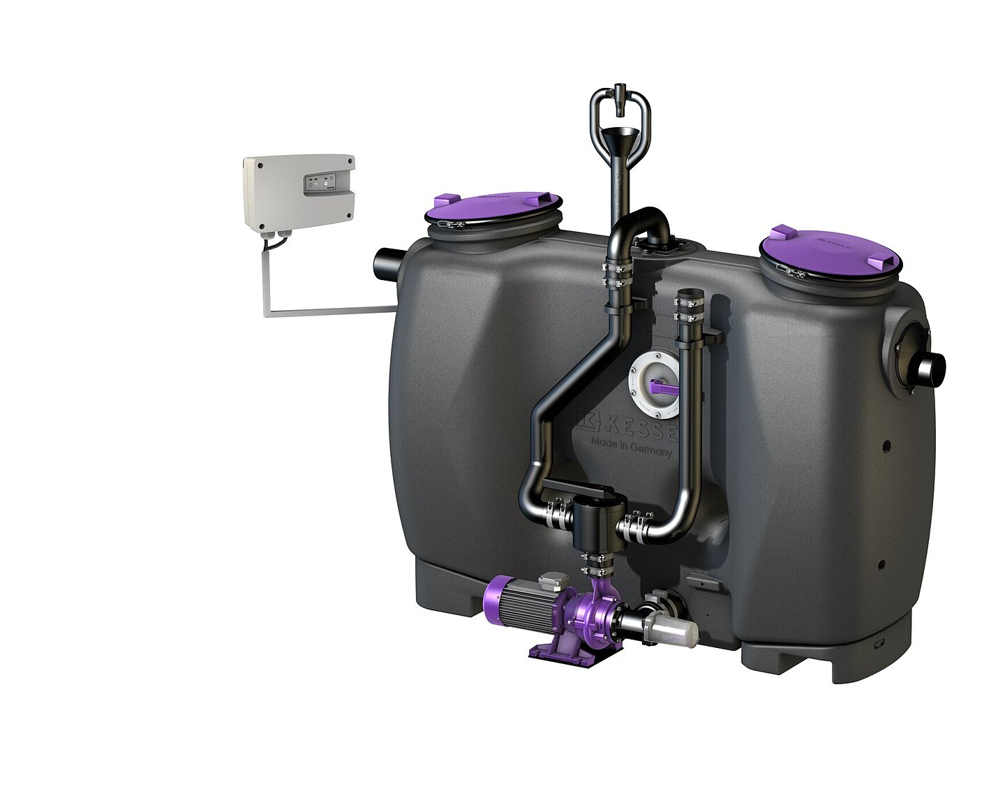 EasyClean free Mix & Pump grease separator - KESSEL - mastering water