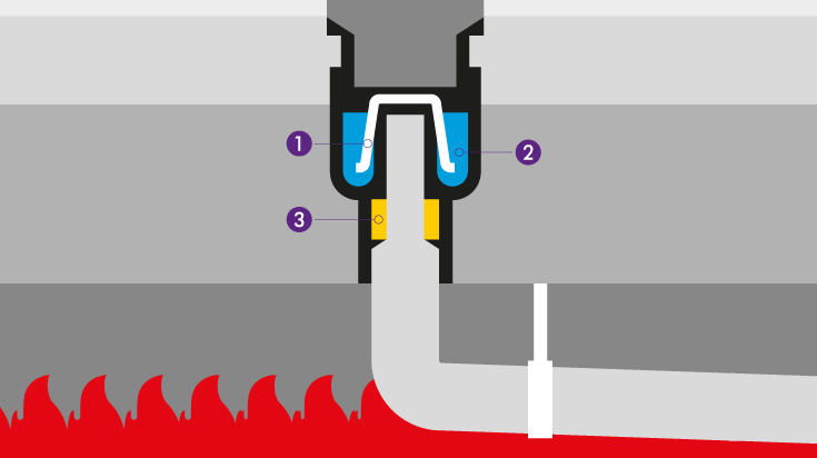 Fire protection for floor drains - KESSEL - mastering water
