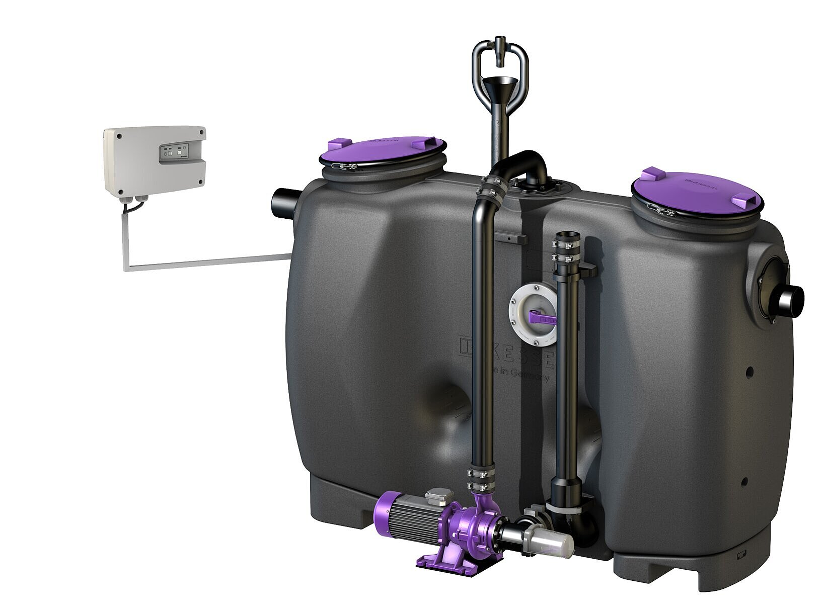 EasyClean free grease separator - KESSEL - mastering water