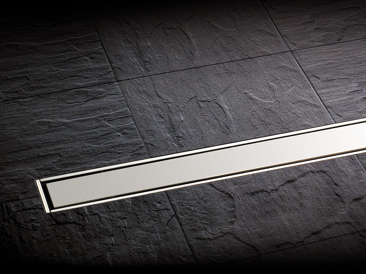 Linearis Compact shower channel - KESSEL - mastering water