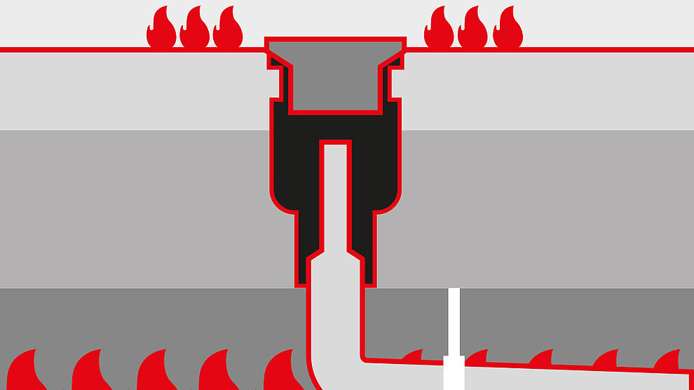 Fire protection for floor drains - KESSEL - mastering water