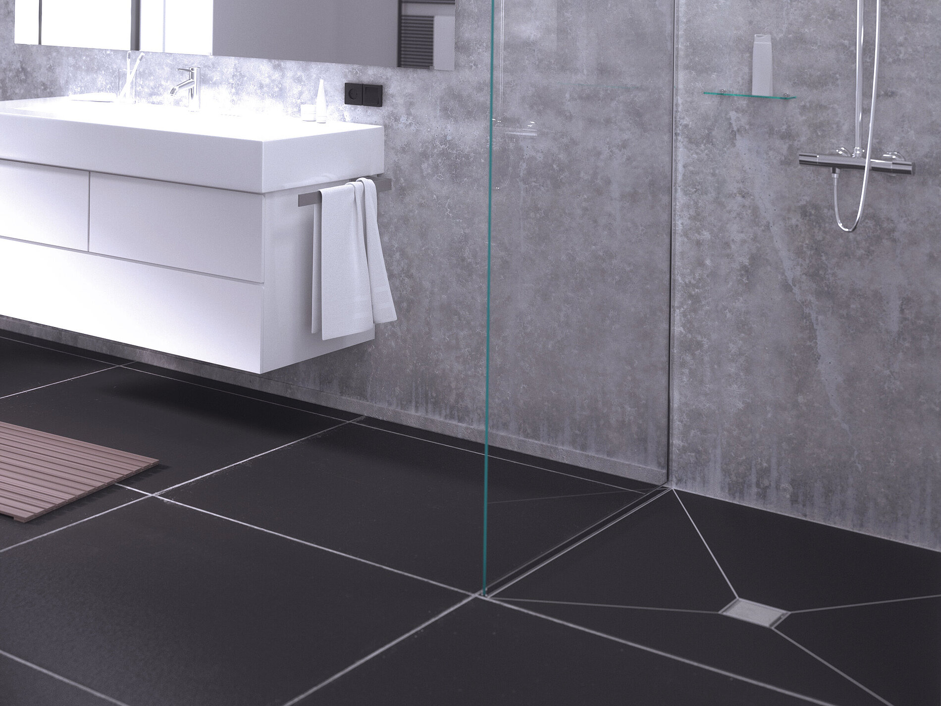 Bathroom drains and shower channels - KESSEL - Leading in drainage