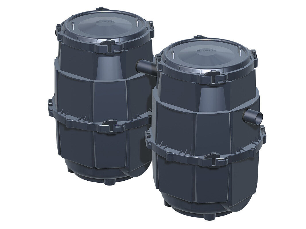 EasyClean free Modular grease separator - KESSEL - mastering water