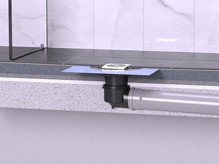 Practicus floor drain - KESSEL - mastering water