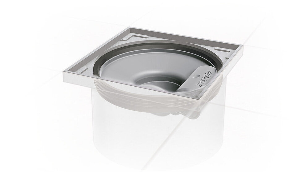 Classic bathroom drain - KESSEL - mastering water