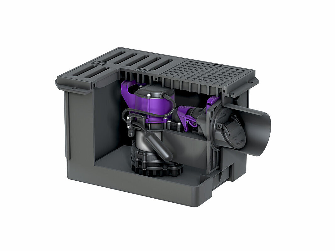 Pumpfix S Underfloor basement drain system - The special solution with ...