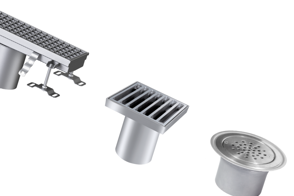 Stainless steel floor drains - KESSEL - mastering water