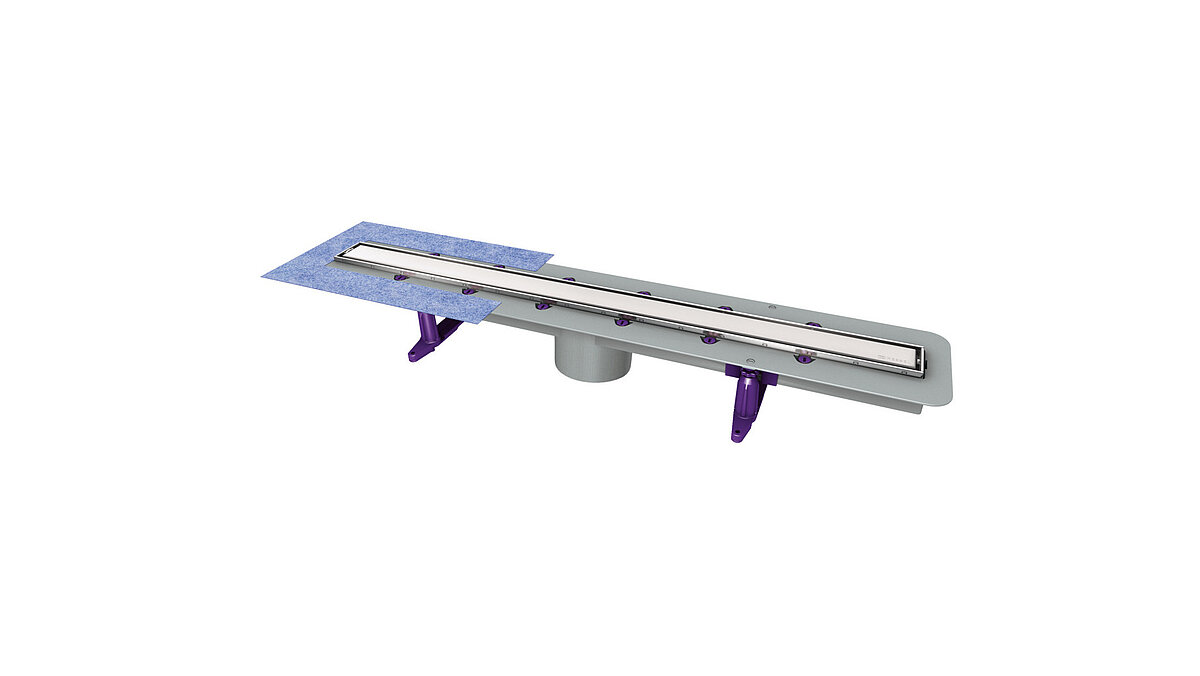 Linearis Comfort shower channel - KESSEL - mastering water