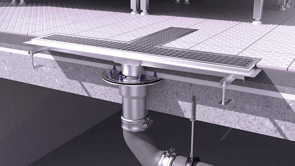 Slotted and box channels - KESSEL - mastering water