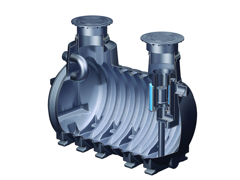 EasyOil ground coalescence separator - KESSEL - mastering water