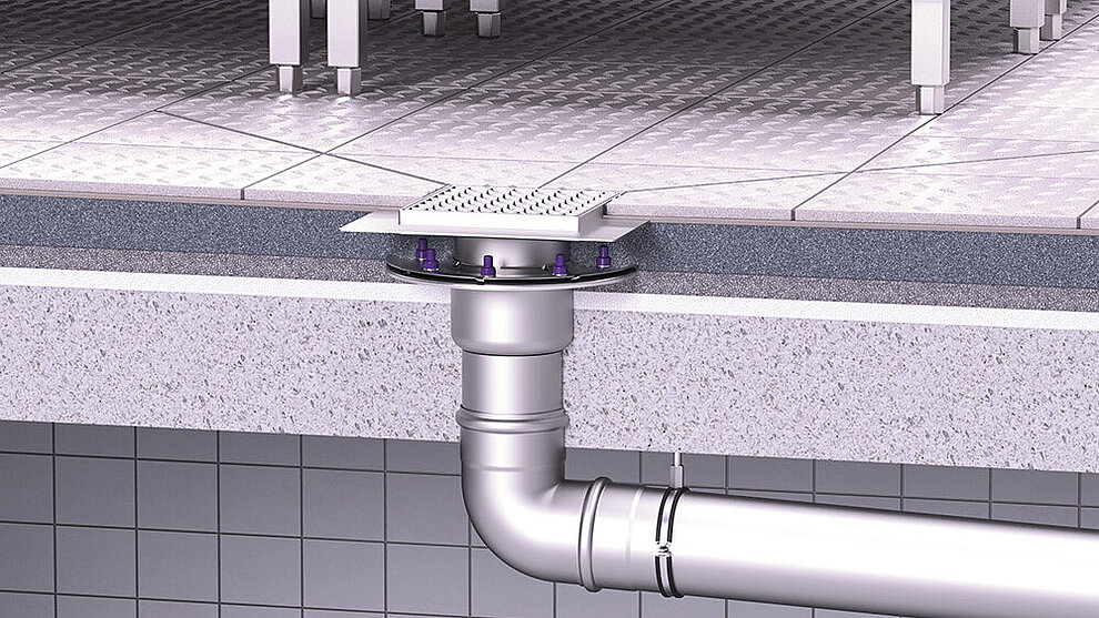 Stainless steel floor drains - KESSEL - mastering water